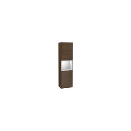 Villeroy & Boch V&B Hochschrank Wandbeleuchtung Finion 41,8x151,6cm, li, Reg wh. m Lac, wal ven ; Villeroy & Boch (G460MTGN)
