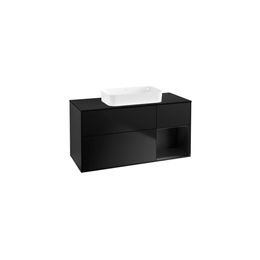Villeroy & Boch V&B Waschtischunterschrank Finion 120x60 cm, Reg re bla m Lac, bla m Lac ; Villeroy & Boch (F712PDPD)