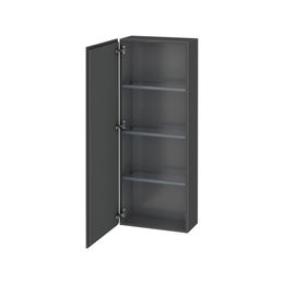 Duravit Halbhochschrank L-Cube 50x24,3x132cm, T&uuml;r links, graphit matt (LC1169L4949)