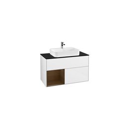 Villeroy & Boch V&B Waschtischunterschrank Finion 100, Pl b m, Reg li wal ven, glo wh. Lac ; Villeroy & Boch (F362GNGF)