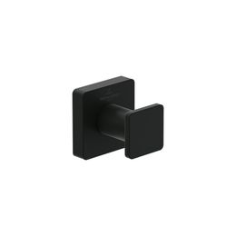 Villeroy & Boch V&B Handtuchhaken Elements Striking matt black, 45x45x44mm ; Villeroy & Boch (TVA152011000K5)