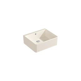 Villeroy & Boch V&B Sp&uuml;lstein Einzelbecken 60 X m Abl.garn, Exzenter, crema CeramicPlus ; Villeroy & Boch (636002KR)