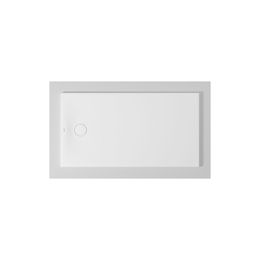 Duravit Rechteck-Duschwanne Tempano 140x75x4,5cm, bodenb&uuml;ndig, AS, wei&szlig; (720200000000001)