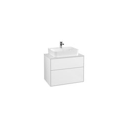 Villeroy & Boch V&B Waschtischunterschrank Finion 80x60,3x50,1cm, Pl wh. m, glo wh. Lac ; Villeroy & Boch (F09100GF)