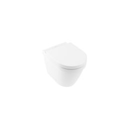 Villeroy & Boch V&B Stand-WC, Tiefsp&uuml;ler Architectura 37x54cm, randlos, D-Flush, wei&szlig; C-plus ; Villeroy & Boch (5690R0R1)