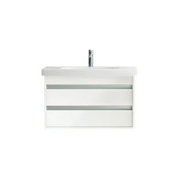 Duravit Waschtischunterschrank Ketho 80x45,5cm, we hgl, 2 Schubk., wandh&auml;ngend (KT664702222)