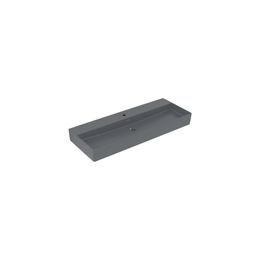 Villeroy & Boch V&B Waschtisch Memento 2.0 120x47cm, Hahnl., o. &Uuml;L, graphite C-plus ; Villeroy & Boch (4A22C2I4)