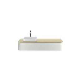 Duravit Waschtischunterschrank Happy D.2 Plus 130x55cm, 1 A, f AWT, B L, No we. s-matt (HP4942L3939)