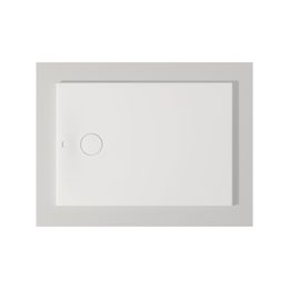 Duravit Rechteck-Duschwanne Tempano 100x70x4cm, wei&szlig;, bodenb&uuml;ndig (720193000000000)
