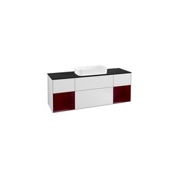 Villeroy & Boch V&B Waschtischunterschrank Abdeckplatte bla m Finion 160x60cm, Reg Peo m Lac, wh. m lacquer ; Villeroy & Boch (F332HBMT)