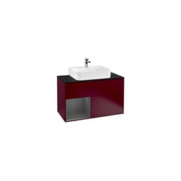 Villeroy & Boch V&B Waschtischunterschrank Wandbeleuchtung Finion 100, Pl bla m, Reg li Anthrac. m, Peo m ; Villeroy & Boch (G112GKHB)