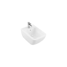 Villeroy & Boch V&B Wand-Bidet VENTICELLO 37,5x56cm, m HL, m &Uuml;berlauf, wei&szlig; C-plus ; Villeroy & Boch (441100R1)