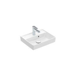 Villeroy & Boch V&B Handwaschbecken Collaro 45x37cm, mit &Uuml;berlauf, wei&szlig; C-plus ; Villeroy & Boch (433445R1)
