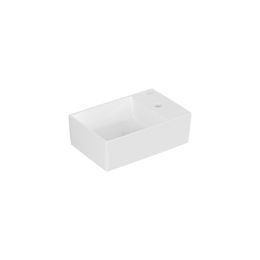 Villeroy & Boch V&B Handwaschbecken Memento 2.0 40x26cm, m Hahnl., o. &Uuml;L, we alp C-plus ; Villeroy & Boch (43234GR1)