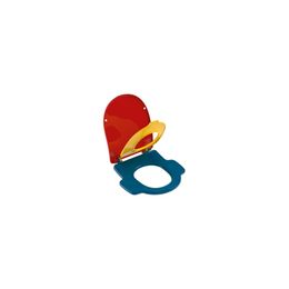 Villeroy & Boch V&B WC-Sitz O.Novo Kids f Kind., Ocean Blue/Sun Yell.Ch. Red ; Villeroy & Boch (8M12619C)