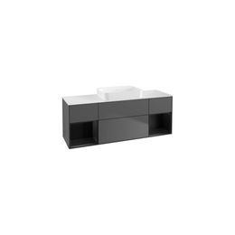 Villeroy & Boch V&B Waschtischunterschrank Wandbeleuchtung Finion 160x60,3x50,1cm, Rg b m Lac, Anthrac. m ; Villeroy & Boch (G741PDGK)