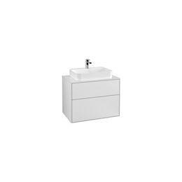Villeroy & Boch V&B Waschtischunterschrank Finion 80x60,3cm, Abd.-Pl. wh. m, wh. m lacquer ; Villeroy & Boch (F34100MT)