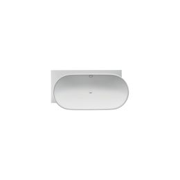 Duravit Oval-Badewanne Luv 185x95x46cm, Eck li, 2 RS, matt-weiß (700431000000000)