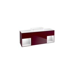 Villeroy & Boch V&B Waschtischunterschrank Finion 160x60,3x50,1cm, Reg wh. m Lac, Peo Matt ; Villeroy & Boch (F741MTHB)