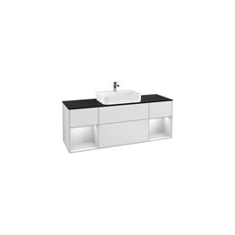Villeroy & Boch V&B Waschtischunterschrank Wandbeleuchtung Finion 160cm, Pl b m, Reg wh. m Lac, wh. m Lac ; Villeroy & Boch (G452MTMT)
