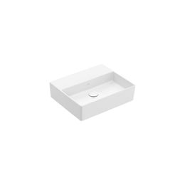 Villeroy & Boch V&B Waschtisch Memento 2.0 50x42cm, o. &Uuml;berlauf, stone white C-plus ; Villeroy & Boch (4A2253RW)
