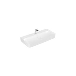 Villeroy & Boch V&B Waschtisch Finion 100x47cm, HL dg, vd &Uuml;, US gs, st. wh. C+ ; Villeroy & Boch (41681BRW)
