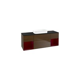 Villeroy & Boch V&B Waschtischunterschrank Finion 160x60,3x50,1cm, Reg Peo m Lac, wal ven ; Villeroy & Boch (F742HBGN)
