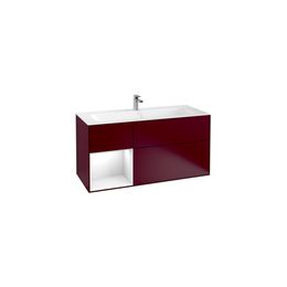 Villeroy & Boch V&B Waschtischunterschrank Finion 119,6x59,1cm, Reg li glo wh. Lac, Peo m ; Villeroy & Boch (F060GFHB)
