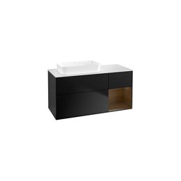 Villeroy & Boch V&B Waschtischunterschrank Finion 120x60 cm, Reg re wal ven, bla m lacquer ; Villeroy & Boch (F691GNPD)