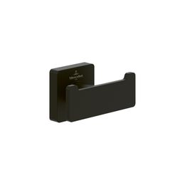 Villeroy & Boch V&B Dop.-Handtuchhalter Elements Striking matt black, 80x44x45mm ; Villeroy & Boch (TVA152012000K5)