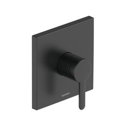 Duravit Fertigmontageset C.1 UP-Brause-Einhebelmischer, eckig, schwarz matt (C14210009046)
