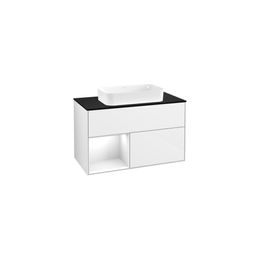 Villeroy & Boch V&B Waschtischunterschrank Finion 100x60,3 cm, Rg l g wh. Lac, glo wh. Lac ; Villeroy & Boch (F652GFGF)