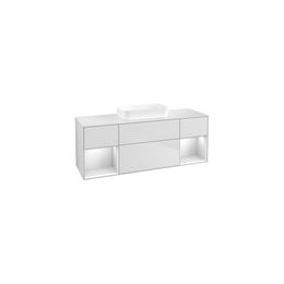 Villeroy & Boch V&B Waschtischunterschrank Finion 160x60,3x50,1cm, Rg wh. m Lac, wh. m Lac ; Villeroy & Boch (F741MTMT)