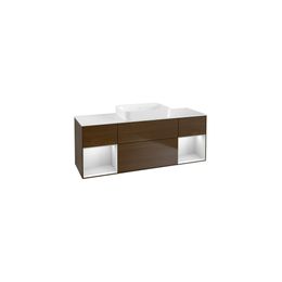 Villeroy & Boch V&B Waschtischunterschrank Wandbeleuchtung Finion 160x60,3x50,1cm, Reg wh. m Lac, wal ven ; Villeroy & Boch (G741MTGN)