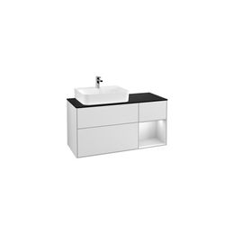 Villeroy & Boch V&B Waschtischunterschrank Finion 120cm, Pl b m, Rg r wh. m Lac, wh. m Lac ; Villeroy & Boch (F152MTMT)