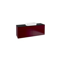 Villeroy & Boch V&B Waschtischunterschrank Finion 160x60,3cm, Abd.-Pl. bla m, Peony Matt ; Villeroy & Boch (F32200HB)