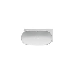 Duravit Oval-Badewanne Luv 185x95x46cm, Eck re, 2 RS, weiß (700432000000000)