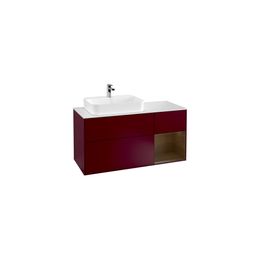 Villeroy & Boch V&B Waschtischunterschrank Finion 120cm, Pl wh. m, Reg re wal ven, Peo m ; Villeroy & Boch (F401GNHB)