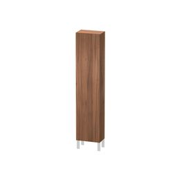 Duravit Hochschrank L-Cube 40x24,3x176cm, T&uuml;r re, nussbaum natur (LC1170R7979)