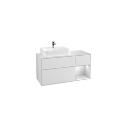 Villeroy & Boch V&B Waschtischunterschrank Finion 120cm, Pl w m, Rg r wh. m Lac, wh. m Lac ; Villeroy & Boch (F151MTMT)