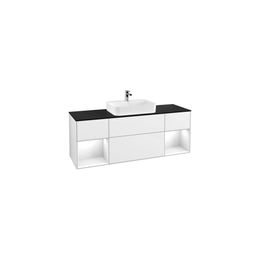 Villeroy & Boch V&B Waschtischunterschrank Finion 160x60, Pl b m, Rg g w Lac, glo wh. Lac ; Villeroy & Boch (F452GFGF)