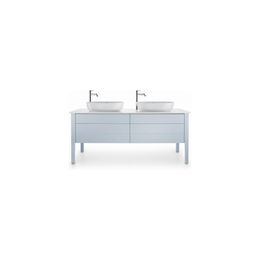 Duravit Waschtisch-Konsole Luv 178,3x59,5x2cm, a Quarz, 2 A., we Struk. (LU9467B1717)