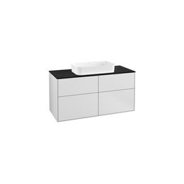 Villeroy & Boch V&B Waschtischunterschrank Wandbeleuchtung Finion 120x60,3cm, Abd.-Pl. bla m, wh. m Lac ; Villeroy & Boch (G26200MT)