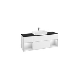Villeroy & Boch V&B Waschtischunterschrank Finion 160x60, Pl b m, Rg w m Lac, glo wh. Lac ; Villeroy & Boch (F452MTGF)