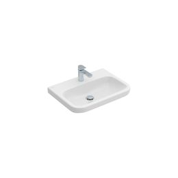 Villeroy & Boch V&B Waschtisch Architectura 65x47cm, 1 Hahnloch, ohne &Uuml;berlauf, wei&szlig; ; Villeroy & Boch (41886601)