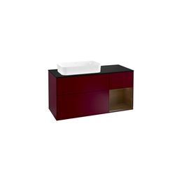 Villeroy & Boch V&B Waschtischunterschrank Wandbeleuchtung Finion 120cm, Pl bla m, Reg re wal ven, Peo m ; Villeroy & Boch (G282GNHB)