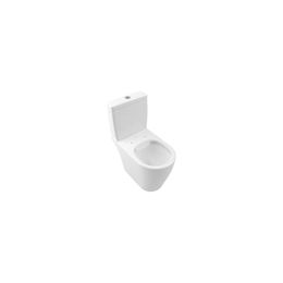 Villeroy & Boch V&B Tiefspül-WC-Kombi AVENTO 37x64cm, DirectFlush, bodenstehend, weiß ; Villeroy & Boch (5644R001)