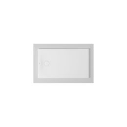 Duravit Rechteck-Duschwanne Tempano 120x70x4,5cm, wei&szlig;, bodenb&uuml;ndig (720196000000000)