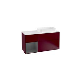Villeroy & Boch V&B Waschtischunterschrank Wandbeleuchtung Finion 120cm, Pl w m, Reg li Anthrac. m, Peo m ; Villeroy & Boch (G271GKHB)