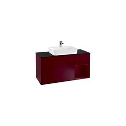 Villeroy & Boch V&B Waschtischunterschrank Wandbeleuchtung Finion 120cm, Pl bla m, Reg re Peo m, Peo m ; Villeroy & Boch (G422HBHB)